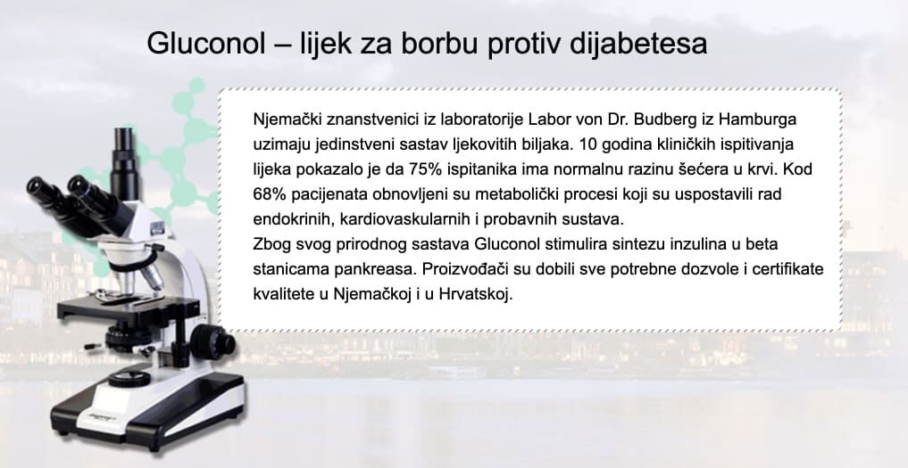 Gluconol Službena stranica u Hrvatskoj - Kupuj, najbolja cijena